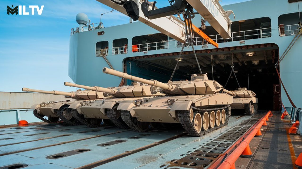 Why Is the US Navy's Logistics So Efficient at Shipping Tanks? - YouTube