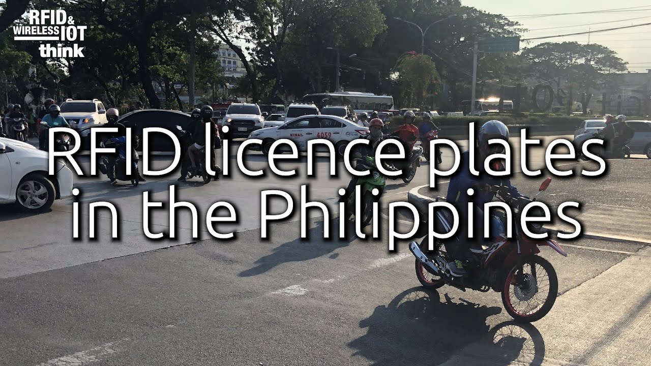 License Plates with UHF RFID Technology for the Philippines - YouTube