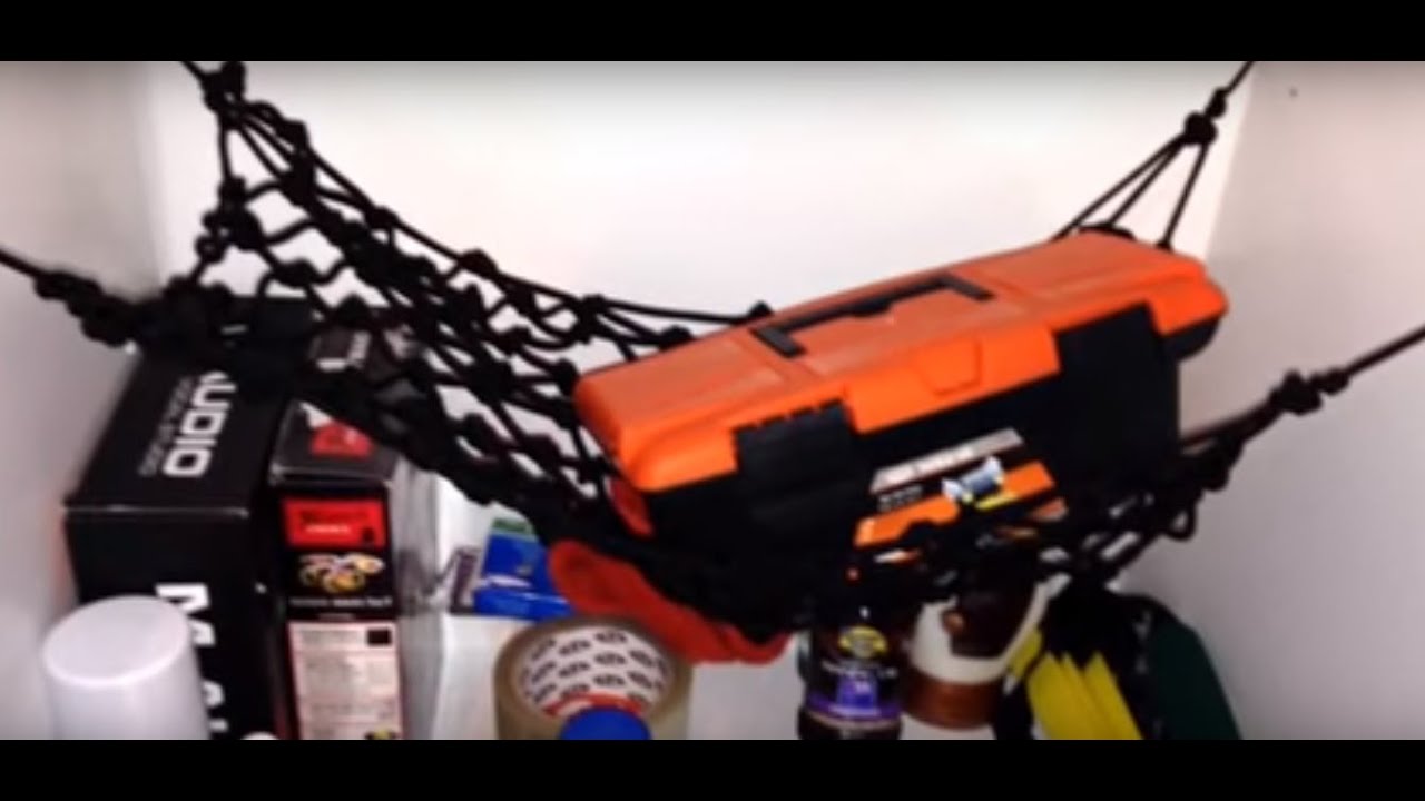 How To Make Your Own Paracord Net - YouTube