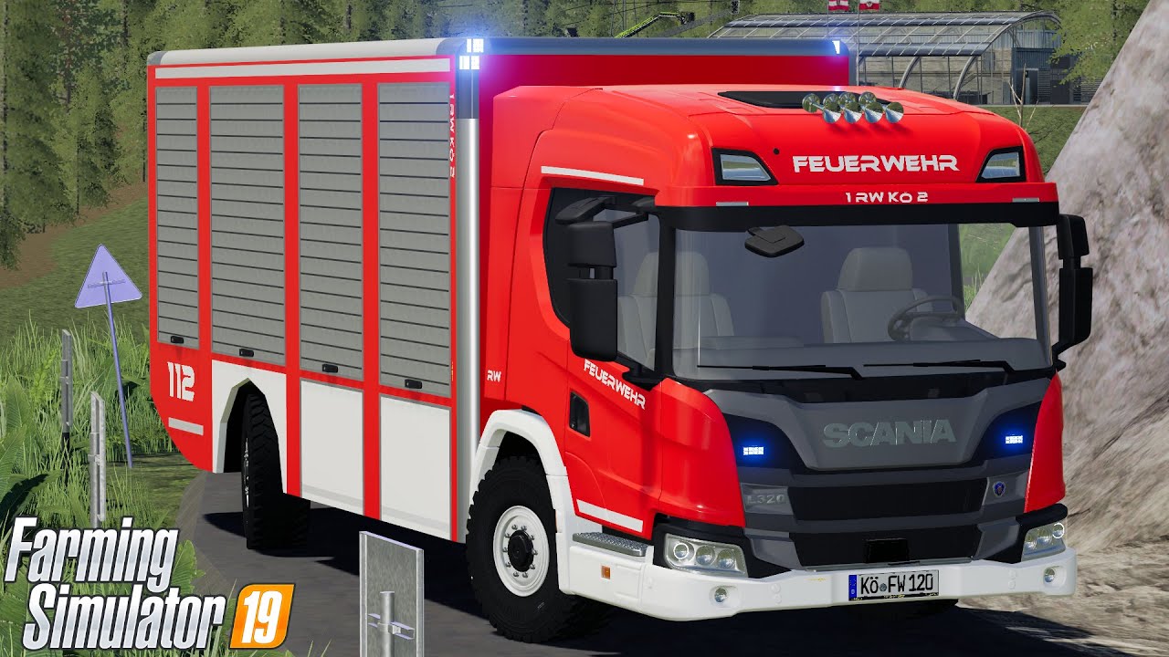 LS19 - Neuer Rüstwagen für die Feuerwehr Königsberg! - YouTube