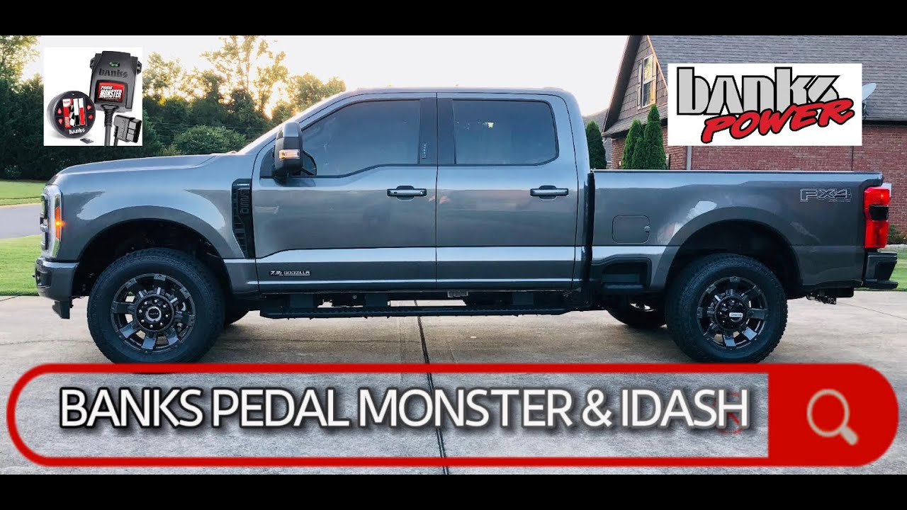 Banks Pedal Monster and IDash Data Monster - YouTube