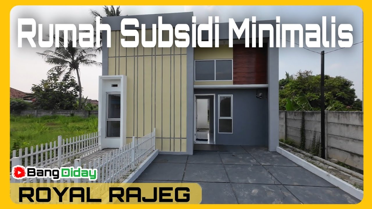 Rumah Subsidi Minimalis Semakin Manis || Royal Rajeg Residence - YouTube