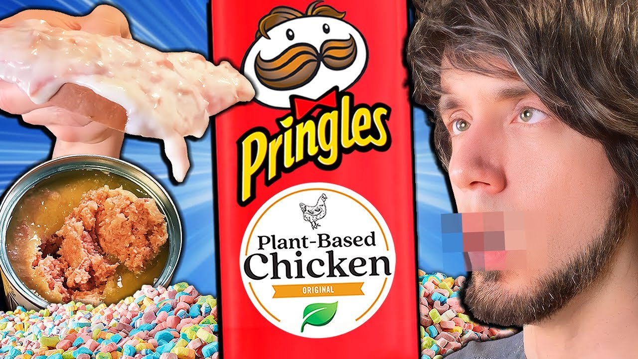 I ate the most CURSED food I could find - YouTube