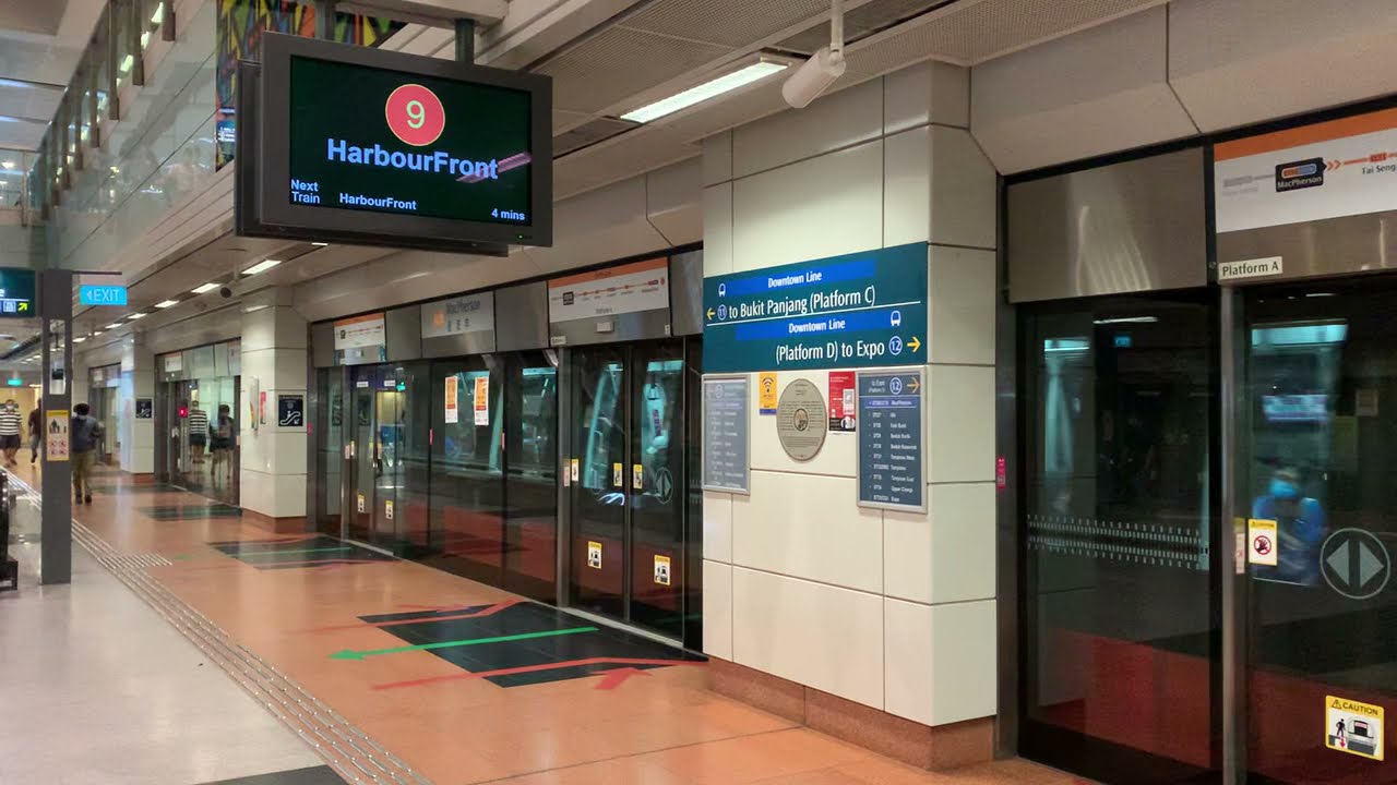 SMRT Trains CCL Alstom Metropolis C830C [842] departing MacPherson ( ️ ...