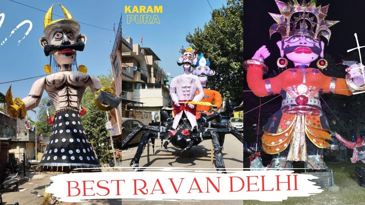 One of the best ravan in delhi Karam Pura 2023, #jattprabhjot in ...