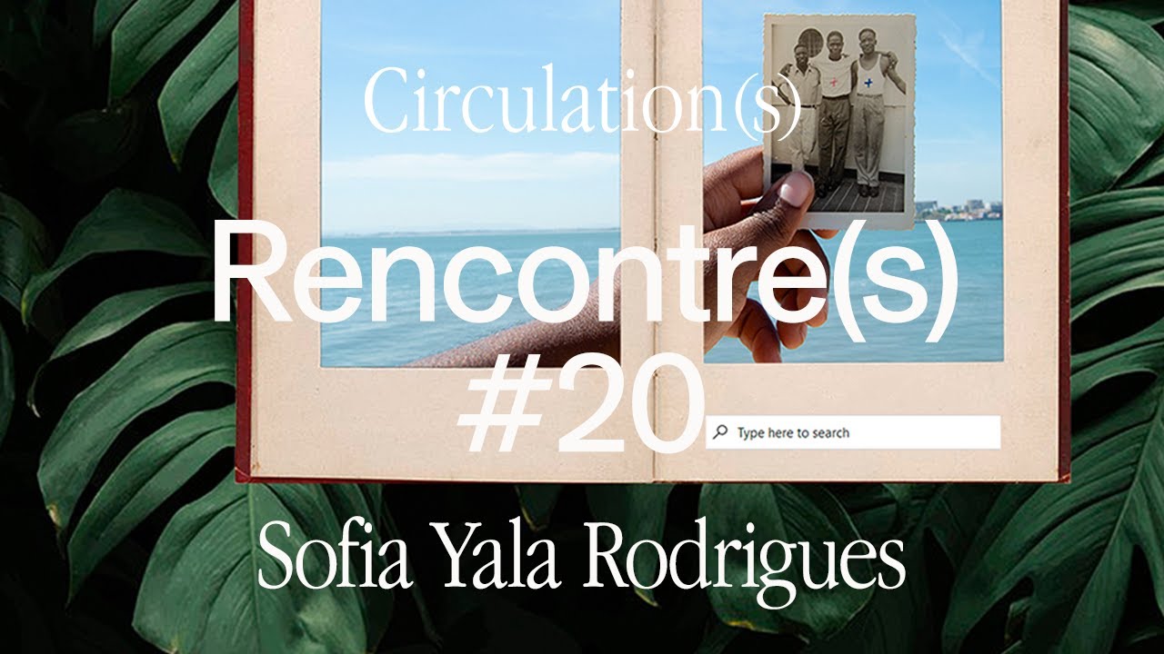 Rencontre #20 - Sofia Yala Rodrigues - Playing with Visual Fragments - YouTube