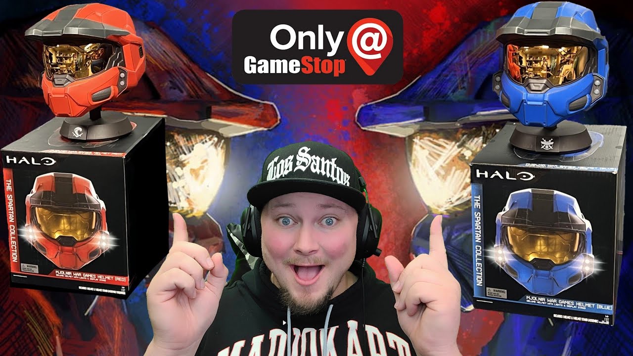 MJOLNIR War Games Halo Helmets GameStop Exclusive Pre Order let's ...