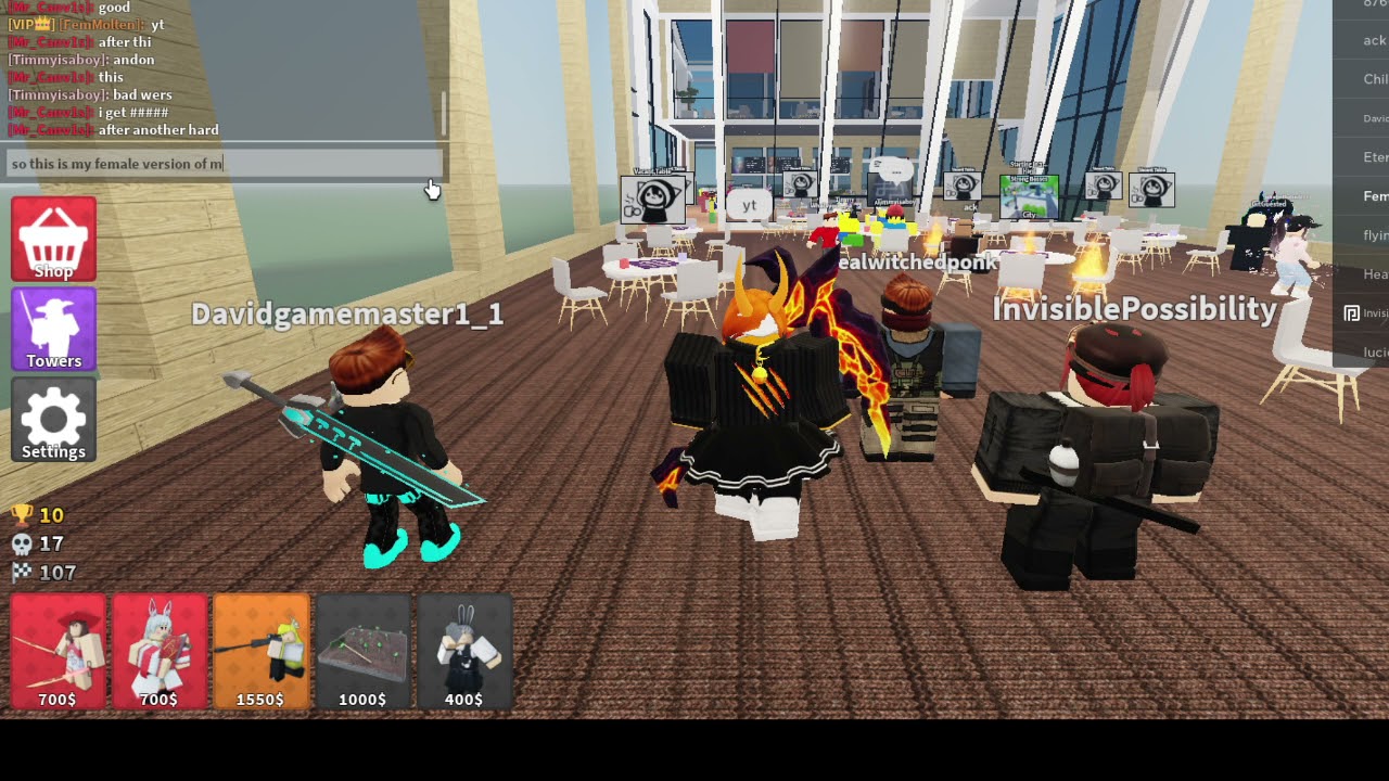 So I made a female version of molten boss in tds - YouTube