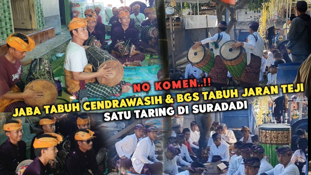 SATU TARING GENDANG BELEQ JAYA BAKTI TABUH CENDRAWASIH DAN LULUQ _ BGS ...