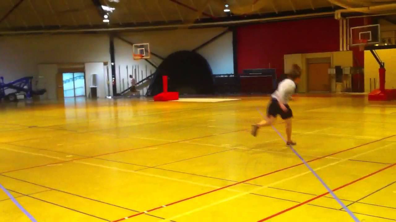 Single leg cycles - YouTube