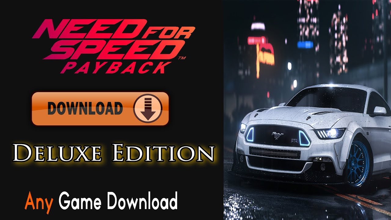 Need For Speed Payback 2020 Crack Cpy For Pc Download