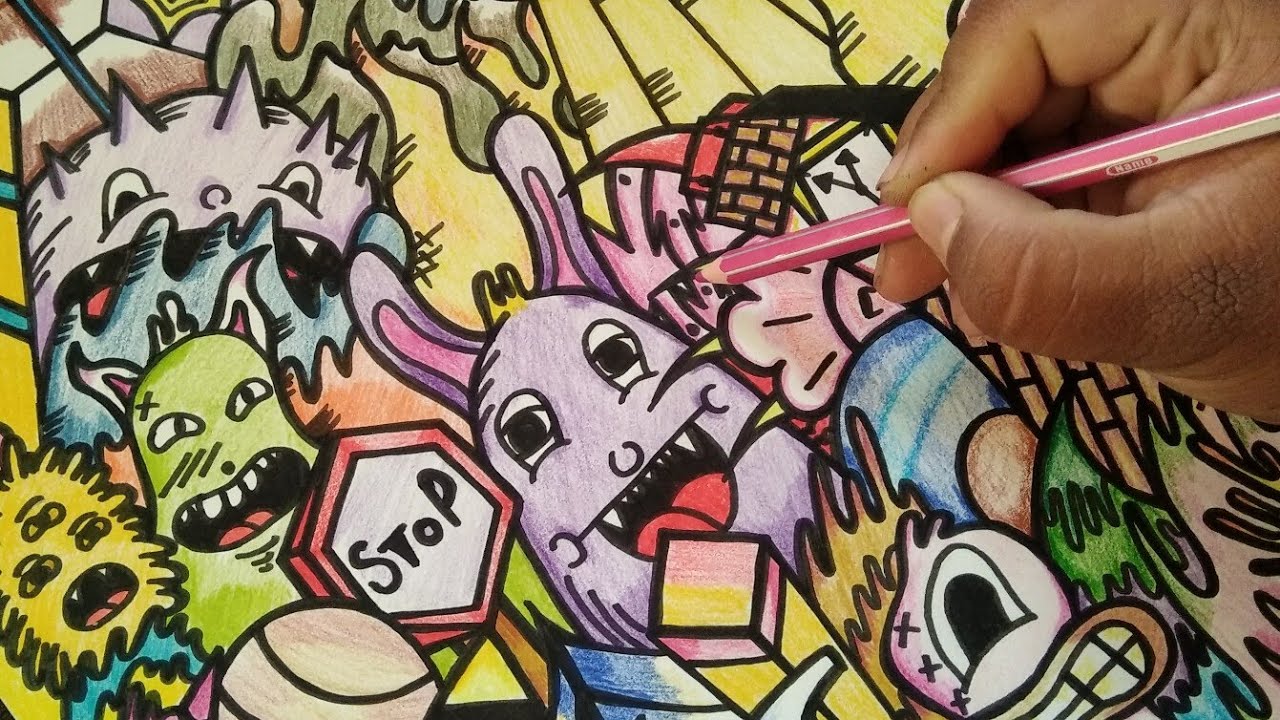 How to doodle like a pro - YouTube