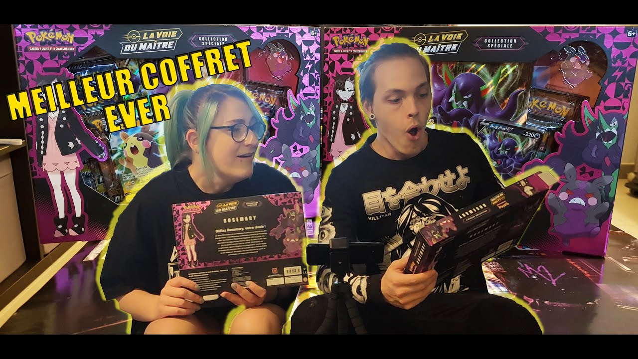 ON OUVRE DEUX COFFRETS POKEMON ROSEMARY - YouTube
