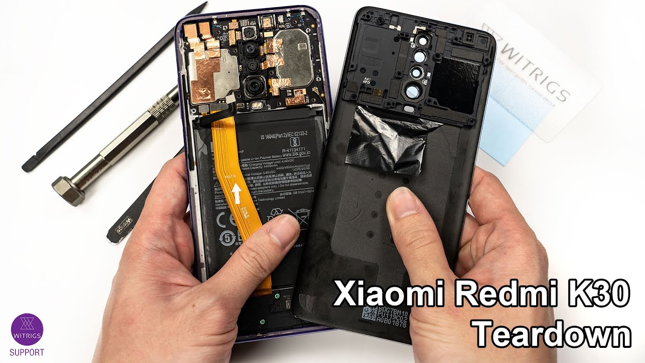 Xiaomi Redmi K30 Teardown - YouTube