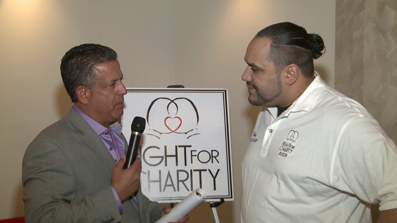 Ray Rivera LI Fight for Charity 2016 Boxer Interview with Sal Ferro ...