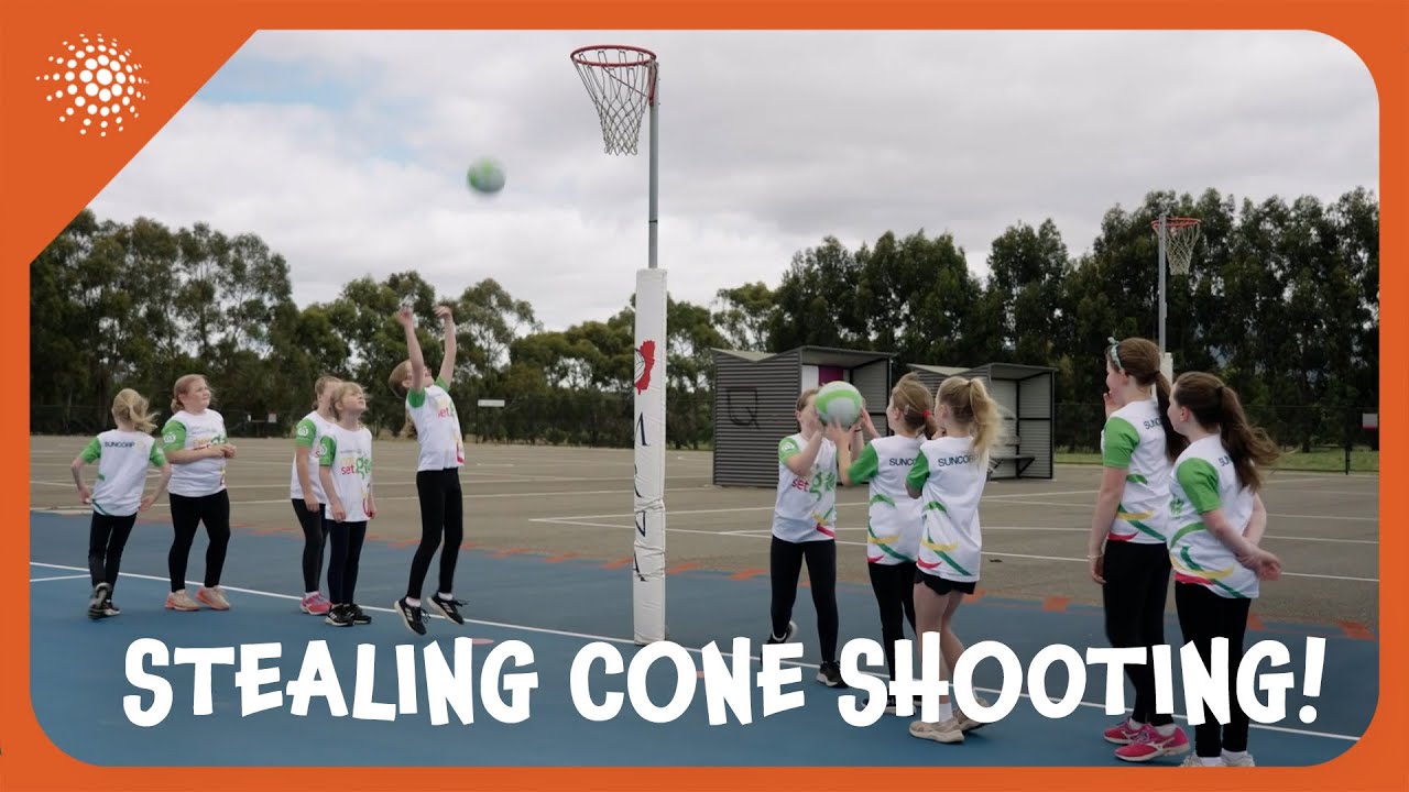 Stealing Cone Shooting | Netball Drills Ep.8 - YouTube