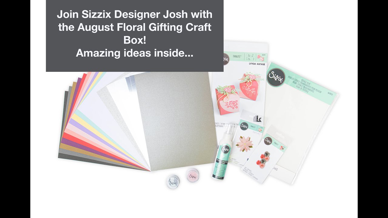 Have you seen the latest Sizzix Craft Box? - YouTube