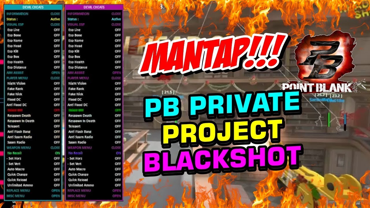 CHEAT PB PRIVATE SERVER - PROJECT BLACKSHOT (V41) - YouTube