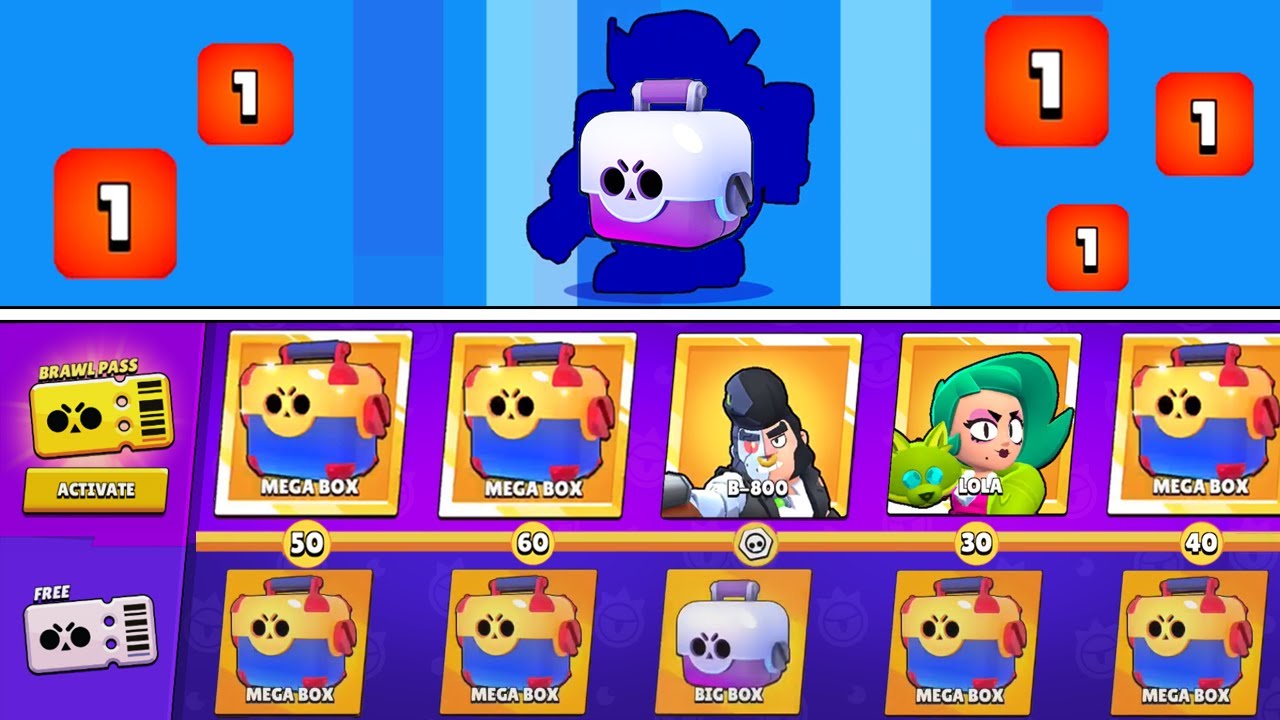 2 BRAWL PASS SEASONS BOX OPENING! Brawl Stars - YouTube