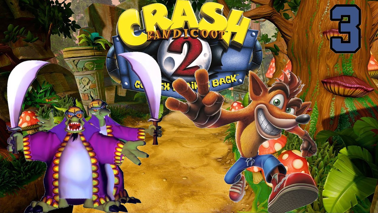 Crash Bandicoot 2 Part 3 / Komodo Bros Boss Fight - YouTube