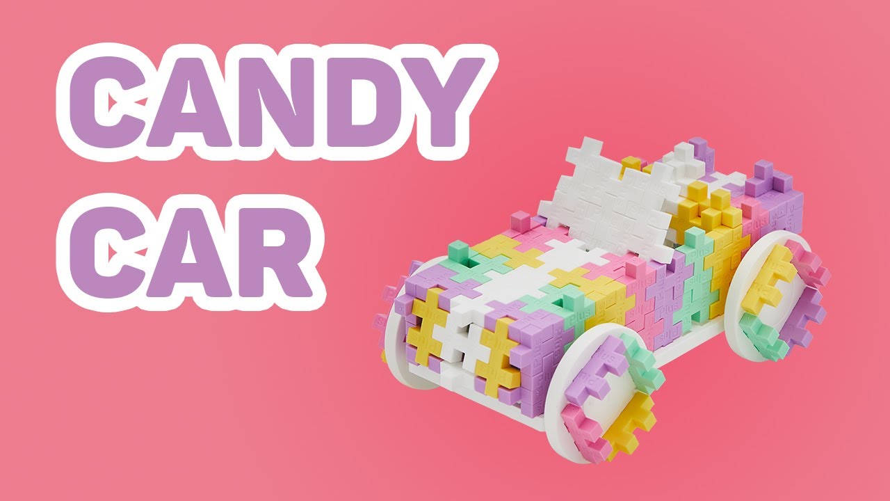 Plus-Plus Color Cars Candy - Stop Motion Video - YouTube