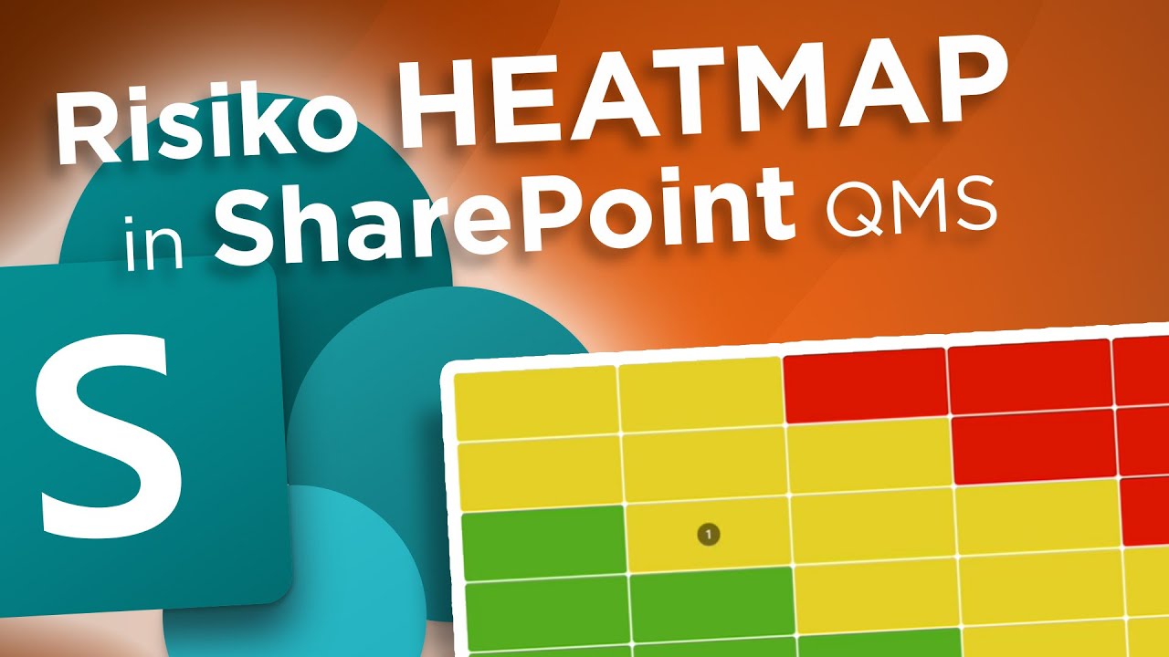 Risikomanagement HEATMAP in SharePoint umsetzen - YouTube
