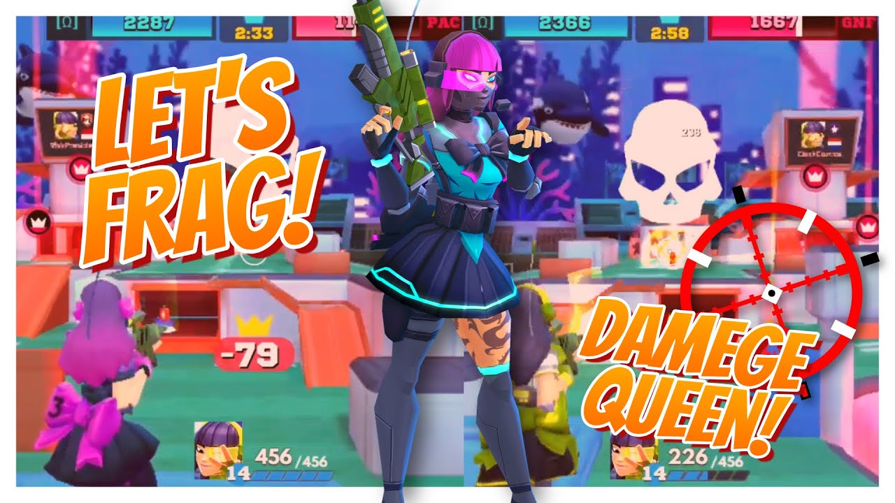 Queen of DAMAGE! Sugeki-Chan! | Frag Pro Shooter #FRAG - YouTube