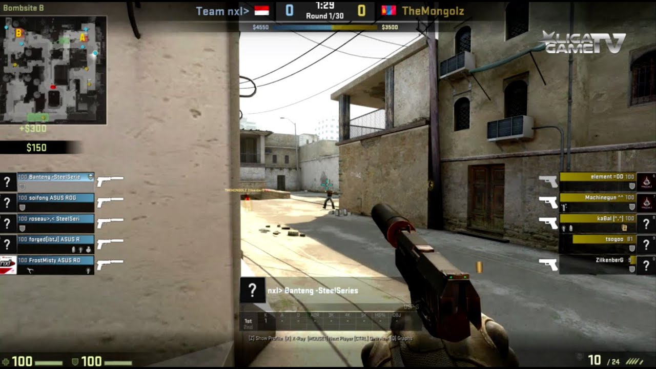 CS GO : Team NXL (Indonesia) vs The Mongolz - FINAL Rising Star - YouTube