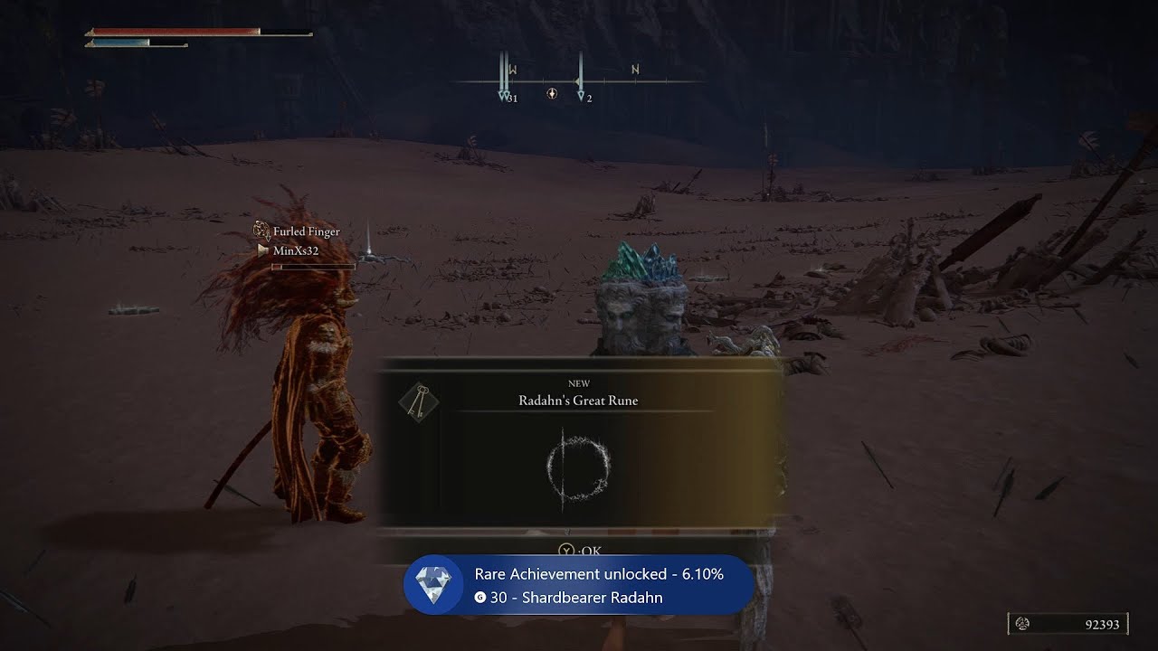 Elden Ring - Starscourge Radahn Boss Fight, Radahn's Great Rune ...