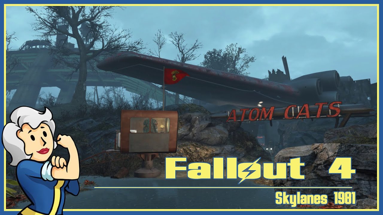 Let's Tour Fallout 4 : Skylanes 1981 - YouTube