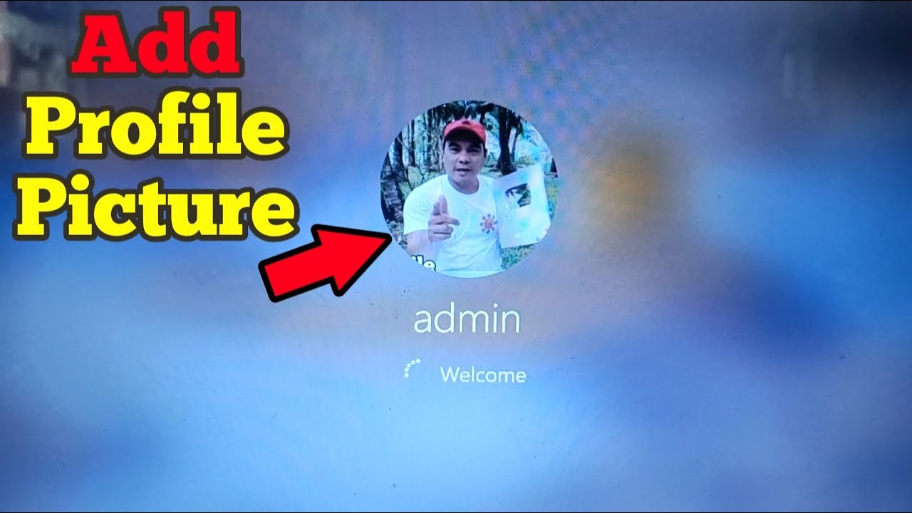 How to Add Profile Picture on Computer - YouTube