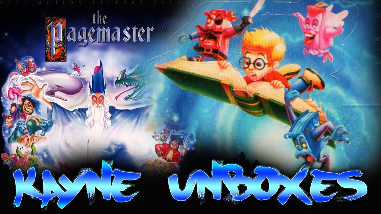 Kayne Unboxes: The Pagemaster Trading Cards Booster Box - YouTube