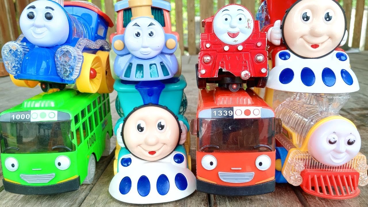 Bertemu Teman Baru Kereta Thomas | Happy Trains | Kereta Weswos - YouTube