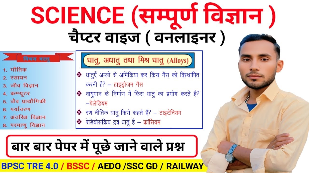 Dhatu Adhatu Or Mishra dhatu | Metal And Nonmetals | General Science Ka ...