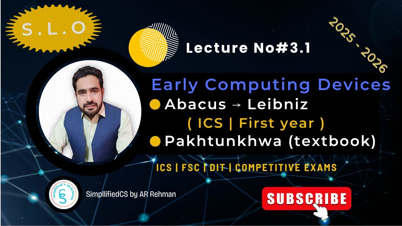 ABACUS | Leibniz Calculator Explain | ICS Computer Science Class 11 ...