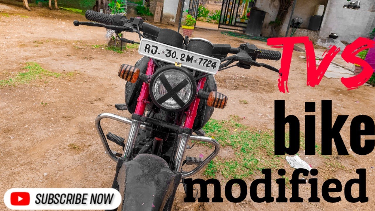 bike modified/TVS Victor😍awesome look 2022 - YouTube