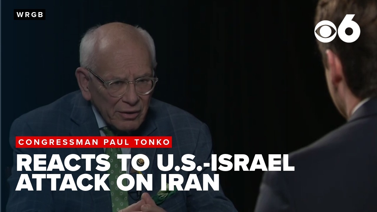 Congressman Paul Tonko (D-NY20), reacts to U.S.-Israel attack on Iran ...