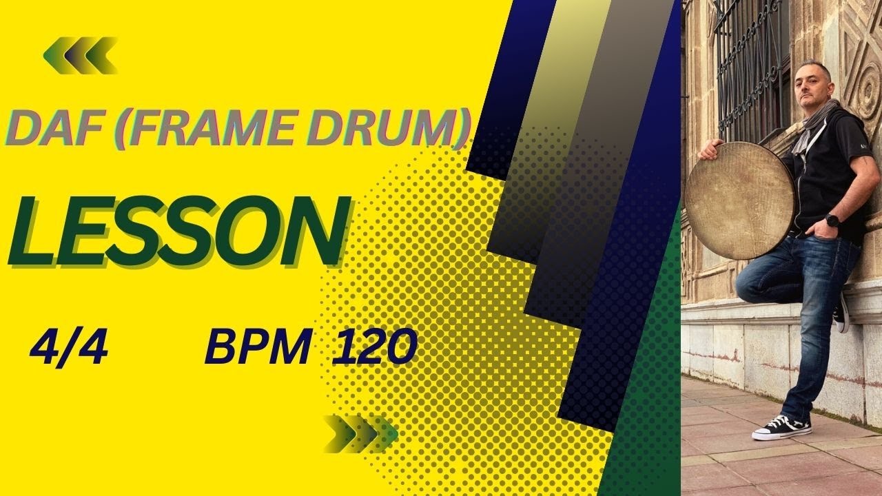 Daf lesson-Learn a Basic Frame Drum Pattern in 5 Steps-Amir Haghiri ...