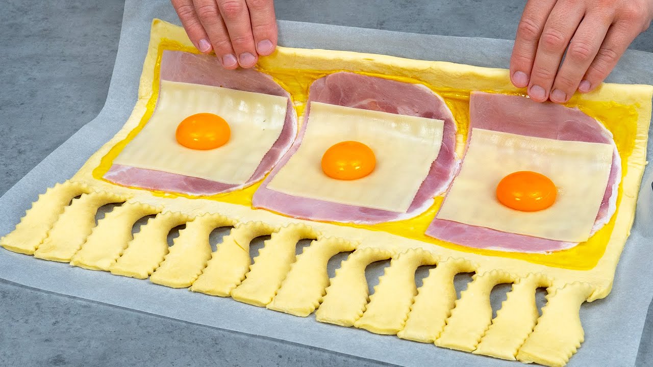 This puff pastry snack has become the family's favorite recipe! - YouTube