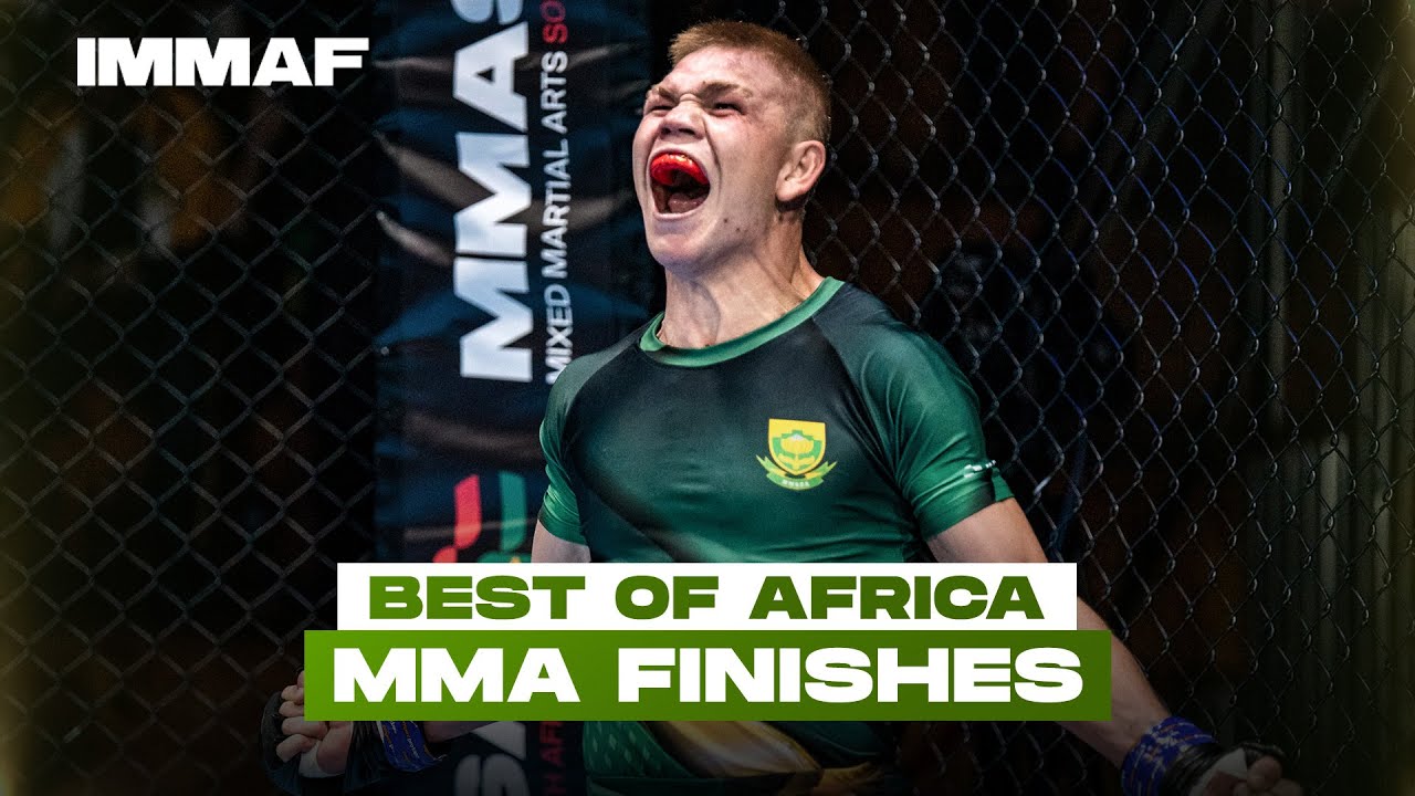 Best of African MMA: Finishes Compilation | IMMAF - YouTube
