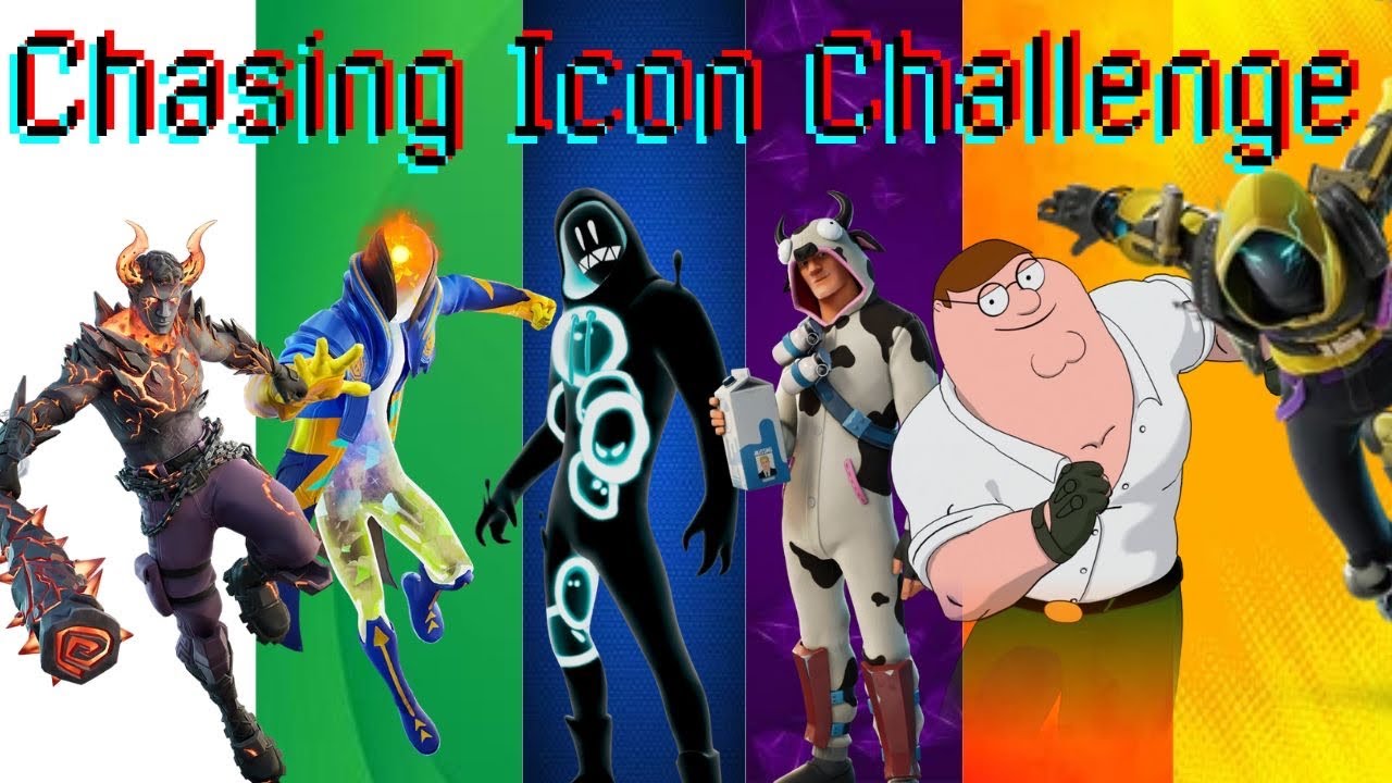 The Chasing Icon Challenge In FORTNITE C5S3 - YouTube