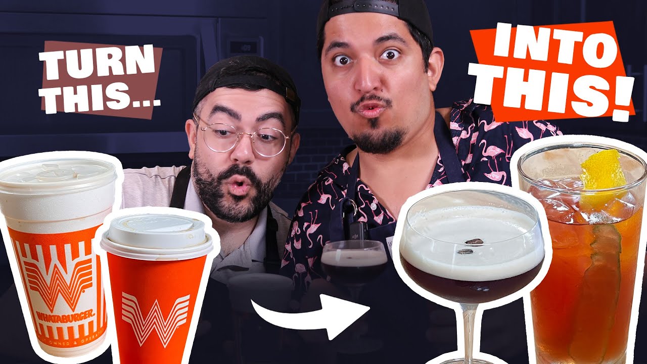 Turning Whataburger Drinks Into Mexican Cocktails! - YouTube