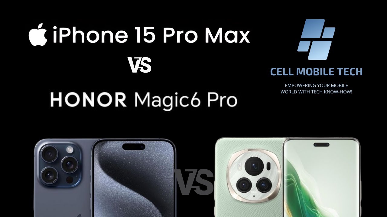 iPhone 15 Pro Max Vs Honor Magic6 Pro - YouTube