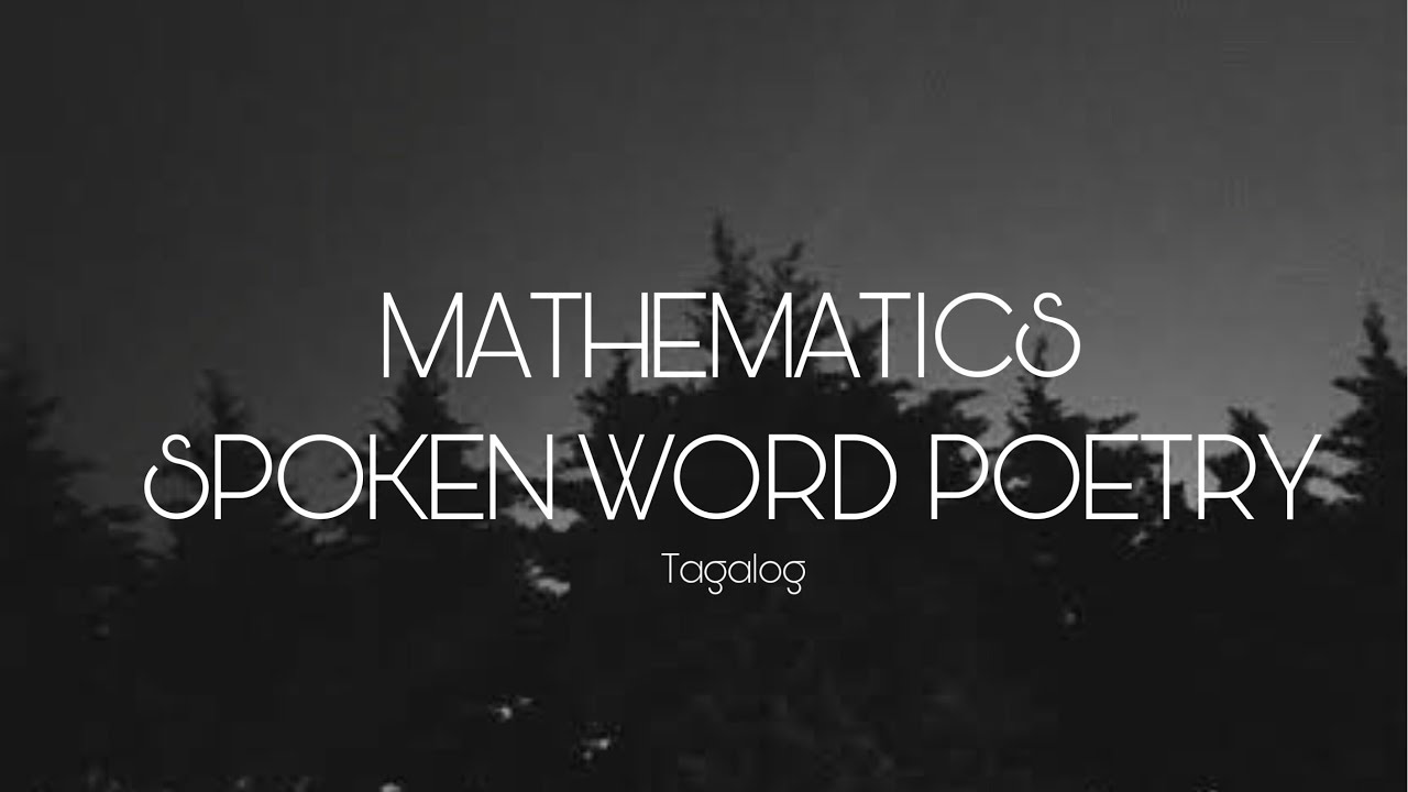 Matematika Mathematics Spoken Word Poetry Tagalog YouTube matematika-mathematics-spoken-word-poetry-tagalog-youtube