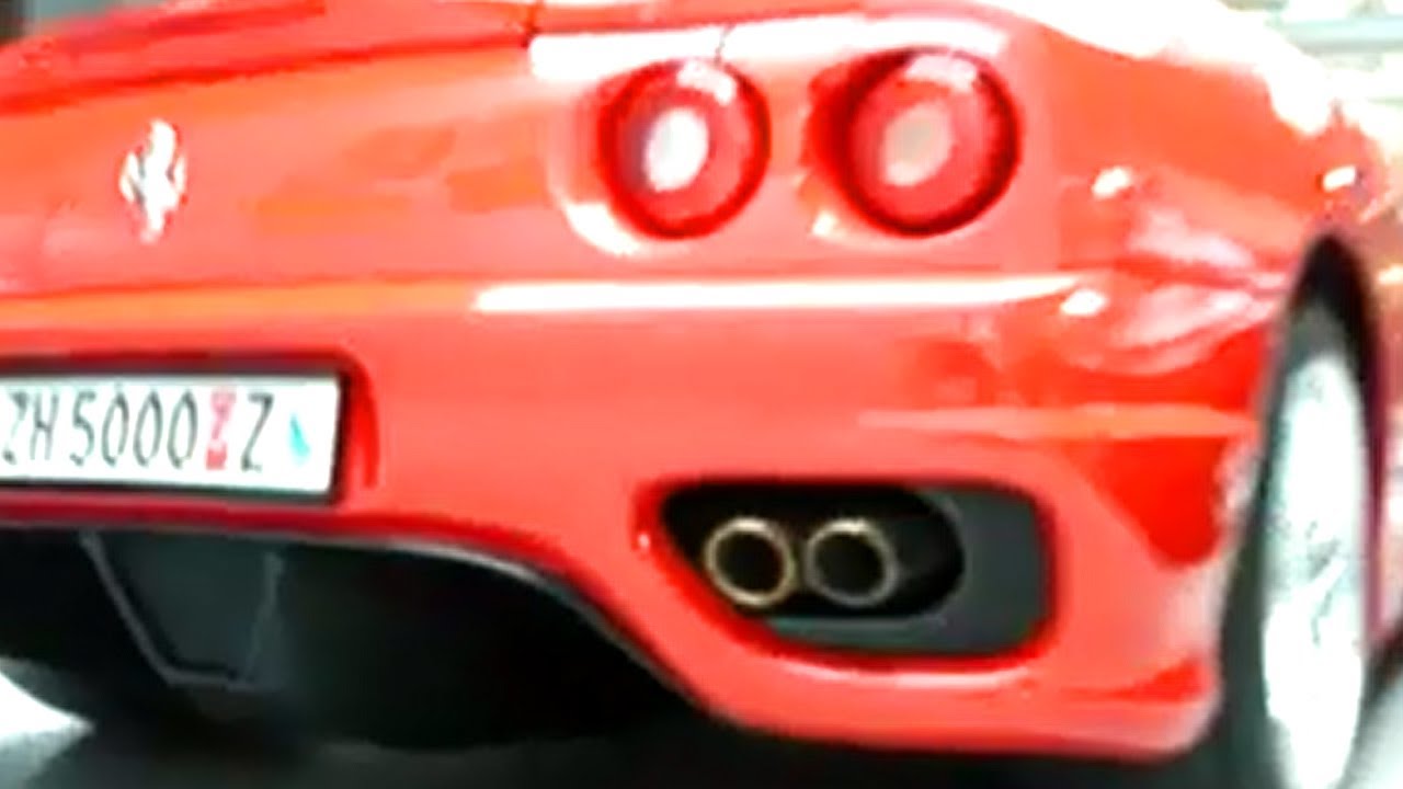 Ferrari F360 Motor Engine Start + REVVING lovely Sound Exhaust Spider ...