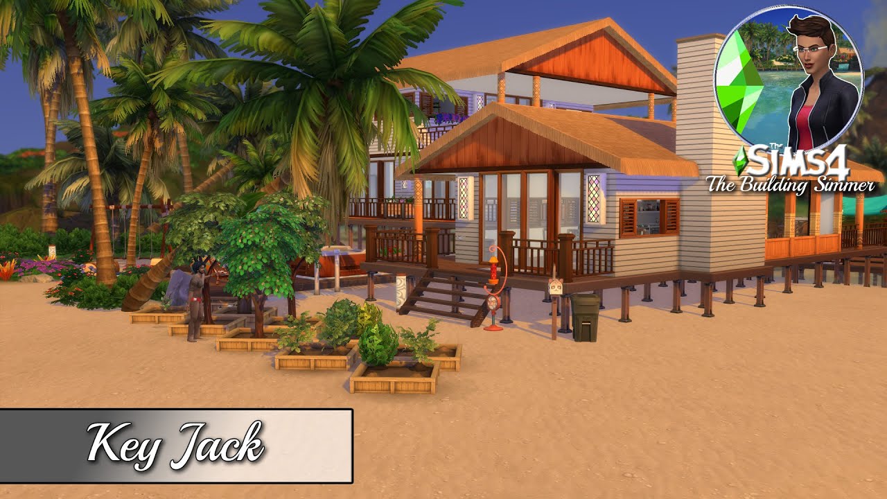 Let's Tour Key Jack - The Sims 4 House Tour - YouTube