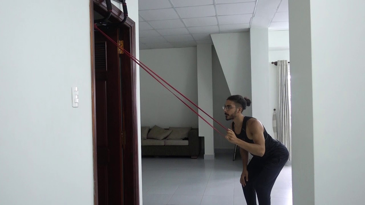 Lat Activation with Resistance Band - YouTube