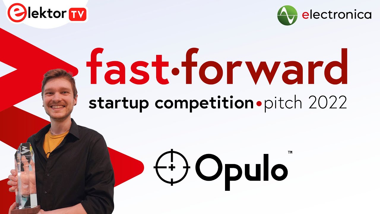 Opulo pitch at the electronica fast forward powered by Elektor 2022 ...