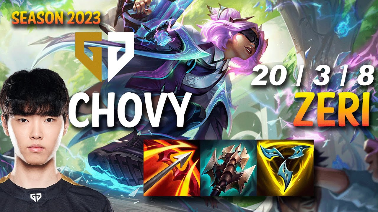 Gen Chovy Zeri Vs Vayne Adc Kr Ranked Youtube