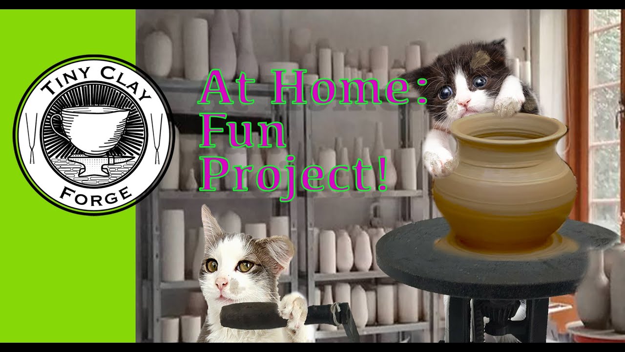 Pottery at Home: A Fun Clay Project! Pinched Finch - YouTube